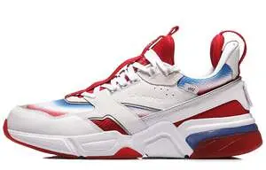 LI-NING 001 R-1 Paris Fashion Week Sneakers - White/red