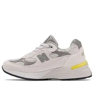 NEW BALANCE New Balance 992 Made In USA "White Cyclone" Gray/white/yellow