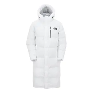 The North Face Long Padded Down Parka - White