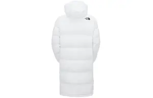 The North Face Long Padded Down Parka - White