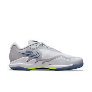 Nike Nikecourt Air Zoom Vapor Pro Tennis Shoes - Grey/blue