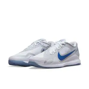 Nike Nikecourt Air Zoom Vapor Pro Tennis Shoes - Grey/blue