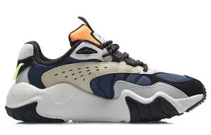 LI-NING X-claw Lite Low Athletic Sneakers - Blue/black/grey