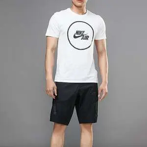 Nike Logo Waterproof Zipper Cargo Shorts