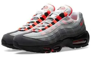 Nike Max 95 Og "solar Red" Sneakers - Black/orange