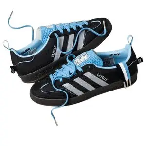 Adidas X City Jeans Gazelle Indoor 'diamond In The Rough' Ki5721 - Black