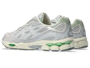 Asics Gel-nyc Sneakers - Cloud Grey/green