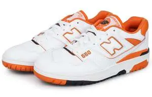 NEW BALANCE 550 Sneakers - White/orange