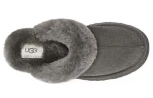 UGG Disquette Fluff Slipper - Gray