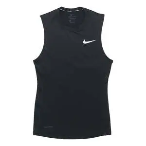 Nike Pro Sleeveless Compression Top - Black