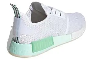 Adidas Nmd_r1 Knit Athletic Sneakers - White