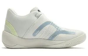 PUMA Rise Nitro Basketball Sneakers - White/gray