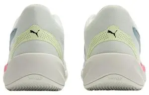 PUMA Rise Nitro Basketball Sneakers - White/gray