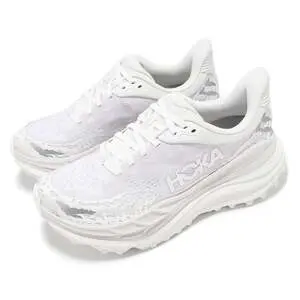 Hoka One One Stinson Athletic Sneakers - White/white