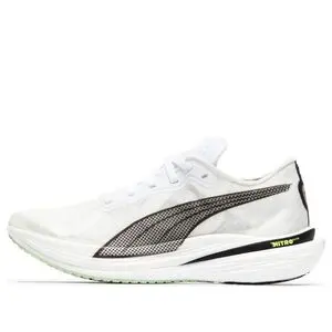 PUMA Deviate Nitro Elite 2 Running Sneakers - White/black/lime