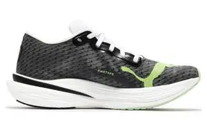 PUMA Deviate Nitro Elite 2 Running Sneakers - White/black/lime