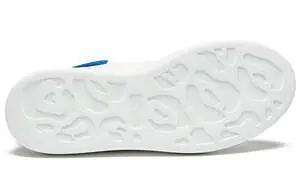 Alexander McQueen Oversized Lace-up Sneakers - White/blue