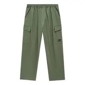 NEW BALANCE Logo Cargo Pants - Olive Green