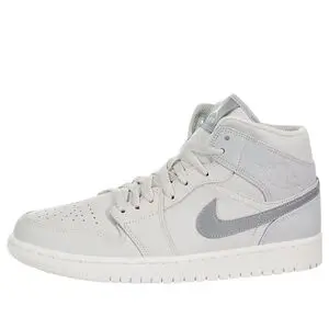 JORDAN Jordan Air 1 Mid Retro SE Light Bone/grey Fog-reflect Silver-sail
