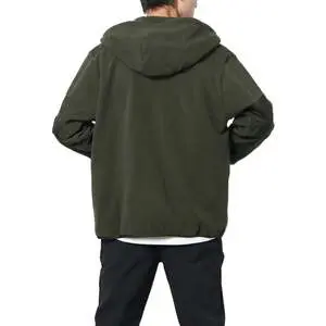 Nike Logo Embroidered Fleece Hooded Jacket