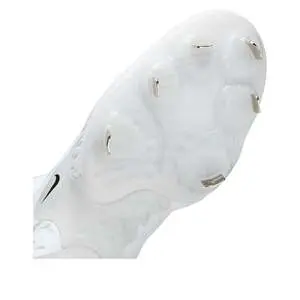 Nike Alpha Huarache Elite 4 Mid Baseball Cleats - Whitegrey