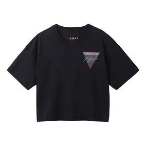 JORDAN Air Essential Graphic Short Sleeve T-shirt - Black