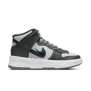 Nike Dunk High Top Sneakers - Gray/black/gray