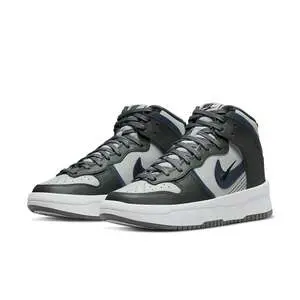 Nike Dunk High Top Sneakers - Gray/black/gray
