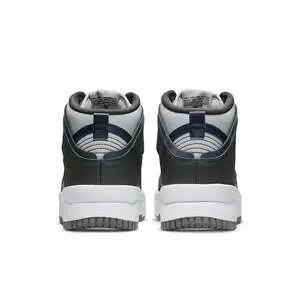 Nike Dunk High Top Sneakers - Gray/black/gray