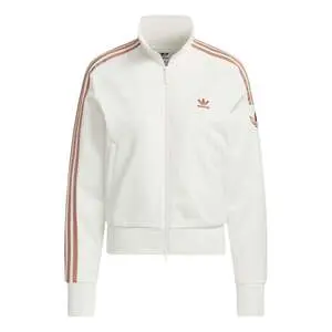 Adidas Retro Trefoil Track Jacket - White