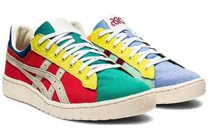 Asics X Atmos Gel-ptg 'mismatch' Sneakers - Red/green/grey
