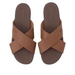 Timberland Seton Bay Cross Strap Sandals - Brown