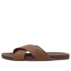 Timberland Seton Bay Cross Strap Sandals - Brown