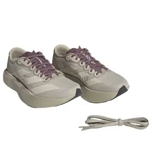 Adidas Adizero Evo Sl Athletic Sneakers - Putty Grey/alumina/shadow Fig
