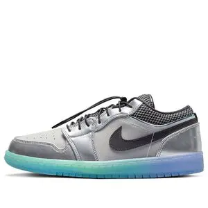 JORDAN Air Jordan 1 Low SE Metallic Silver Gradient Silver/grey/black
