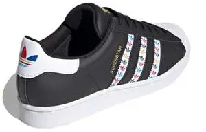 Adidas Superstar Low Top Sneakers - Black