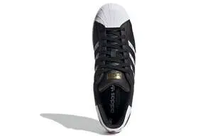 Adidas Superstar Low Top Sneakers - Black