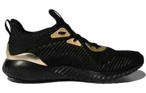 Adidas Alphabounce 1 " Gold Metallic" Sneakers - Black