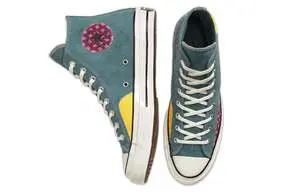 CONVERSE Chuck 70 High Top Sneakers - Yellow/green