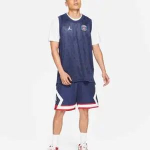 JORDAN Air Loose Fit Stripe Basketball Shorts