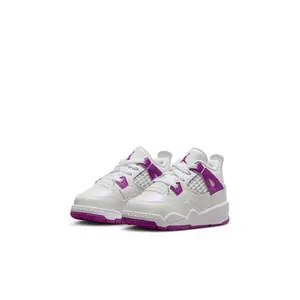 JORDAN 4 Retro Td "hyper Violet - White/hyper Violet