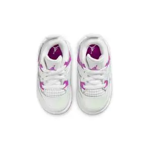 JORDAN 4 Retro Td "hyper Violet - White/hyper Violet