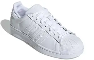 Adidas Superstar Low Top Lace Up Sneakers - Ftwwht/ftwwht/ftwwht