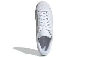 Adidas Superstar Low Top Lace Up Sneakers - Ftwwht/ftwwht/ftwwht