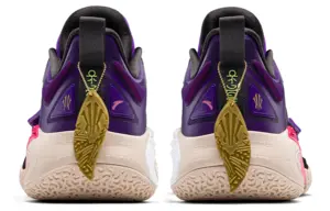 ANTA Kai 1 "artist On Court" Athletic Sneakers - Purple/pink/black Ash