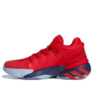 Adidas Marvel X D.o.n. Issue #2 Gca 'scarlet Team Navy' Sneakers - Red/blue