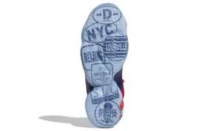 Adidas Marvel X D.o.n. Issue #2 Gca 'scarlet Team Navy' Sneakers