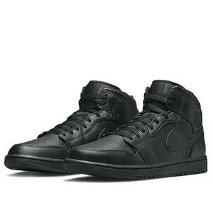 JORDAN 1 Mid "triple " Sneakers - Black