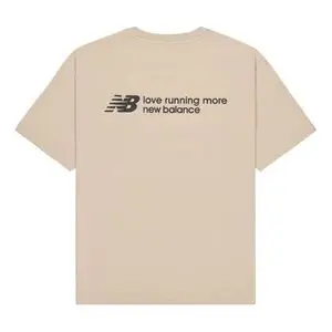 NEW BALANCE New Balance Love Running More T-shirt Asia Sizing 'brown' Brown