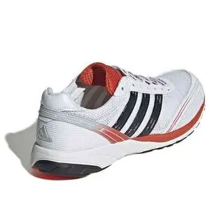 Adidas Adizero Adios Athletic Sneakers - Cloud White/preloved Red/core Black